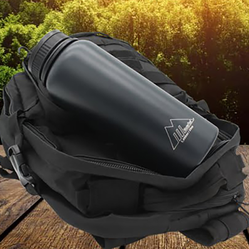 MasterTool - 1 Litre Stainless Steel Vacuum Bottle, Double-wall Sport Bottle-Dark Blue, 304SS ...